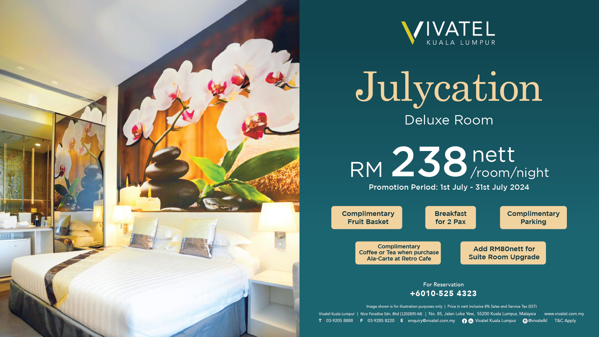 Vivatel Kuala Lumpur | Official Website